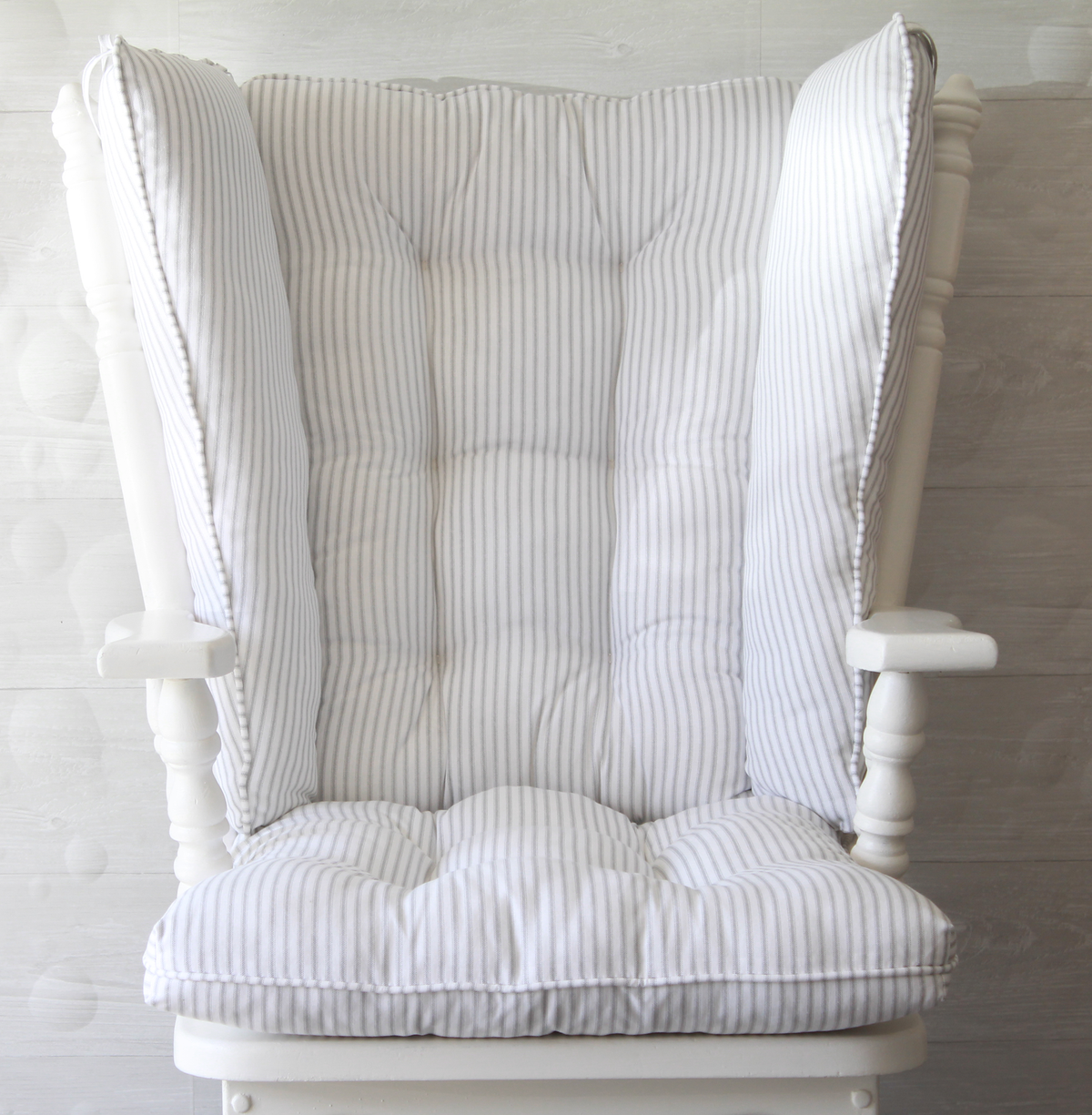 Wingback Glider Rocker Replacement Cushions for a 4-Post Rocking Chair ...