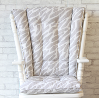 Wingback Glider Rocker Replacement Cushions for a 4-Post Rocking Chair ...